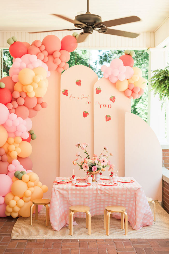 Kara's Party Ideas Berry Sweet to be Two! | Kara's Party Ideas