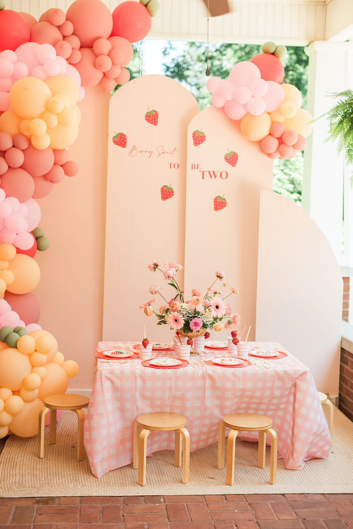 Kara's Party Ideas Berry Sweet to be Two! | Kara's Party Ideas