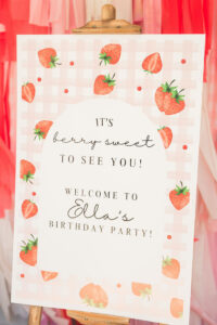 Kara's Party Ideas Berry Sweet to be Two! | Kara's Party Ideas