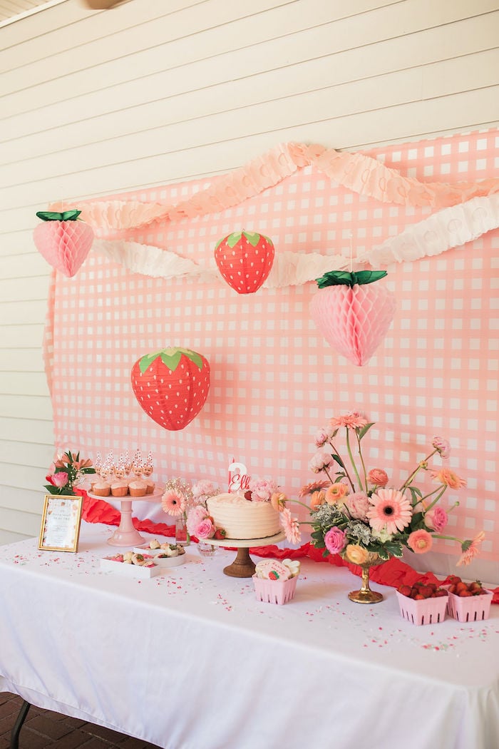 Kara's Party Ideas Berry Sweet to be Two! | Kara's Party Ideas
