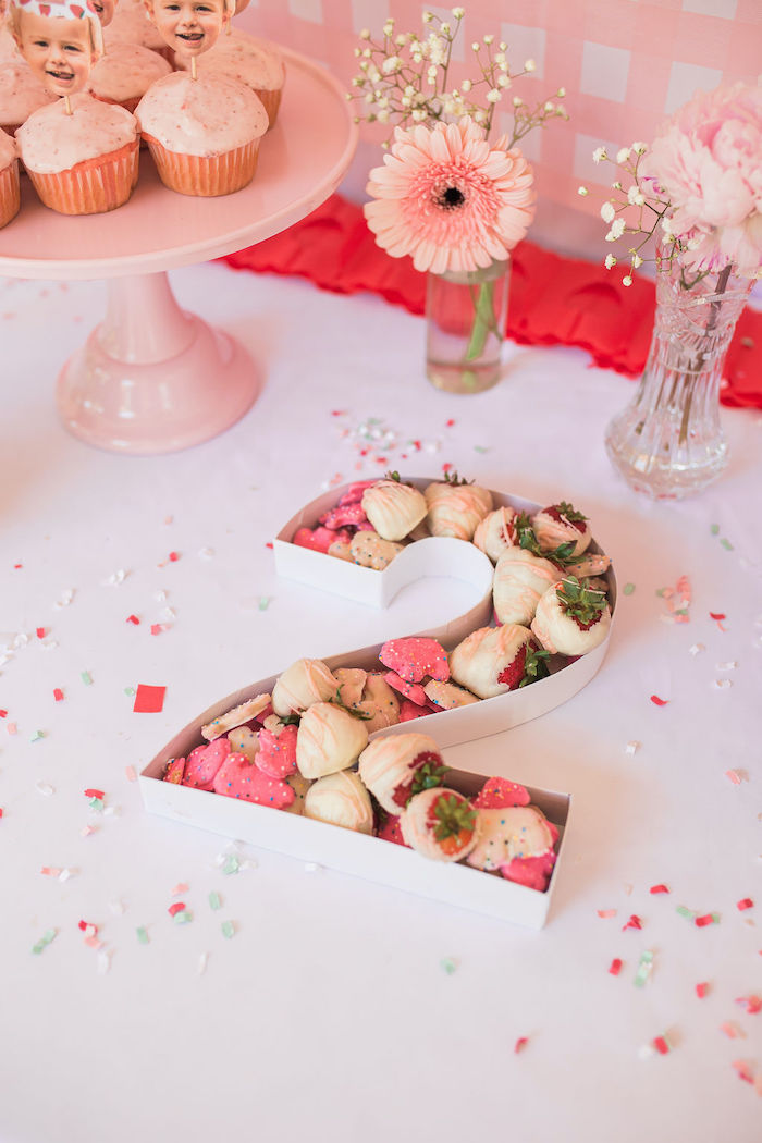 Kara's Party Ideas Berry Sweet to be Two! | Kara's Party Ideas