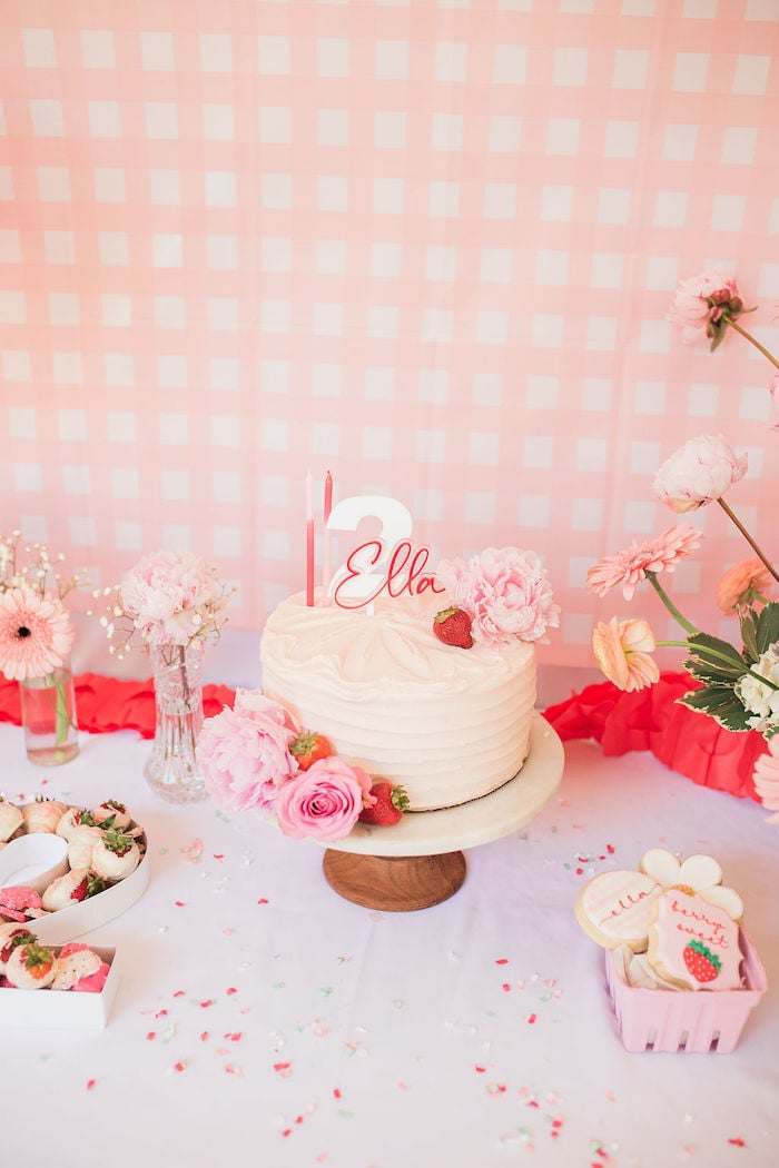 Kara's Party Ideas Berry Sweet to be Two! | Kara's Party Ideas