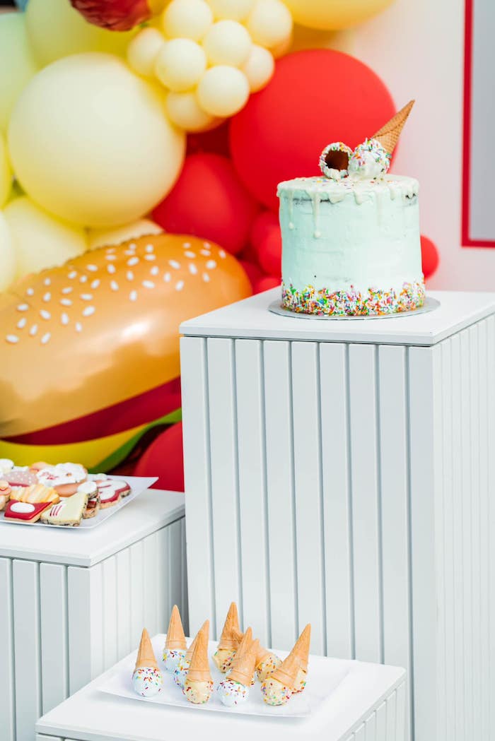 Kara's Party Ideas Drive Thru Fast Food Themed Birthday Party | Kara's ...