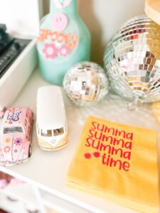 Kara's Party Ideas Groovin into Summer Party | Kara's Party Ideas