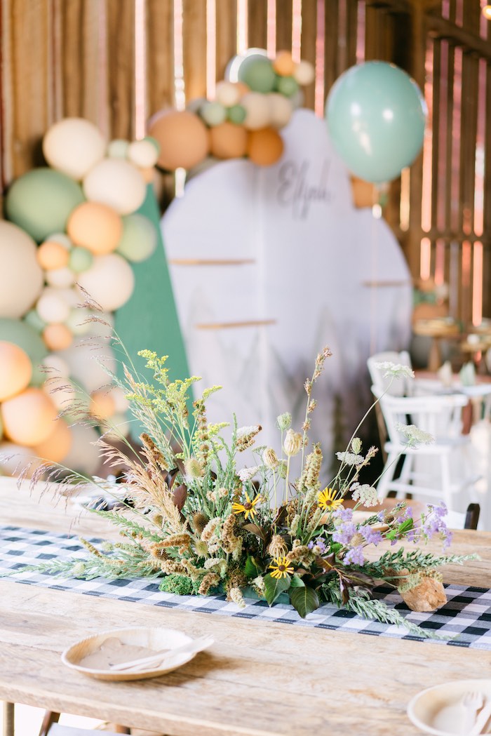 Kara's Party Ideas One Happy Camper Camping Birthday Party | Kara's ...