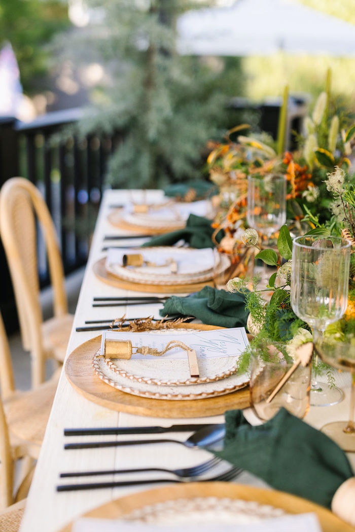 Kara's Party Ideas Adult Christmas Dinner Party | Kara's Party Ideas