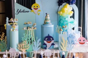Kara's Party Ideas Baby Shark Do- Do- Do Party | Kara's Party Ideas