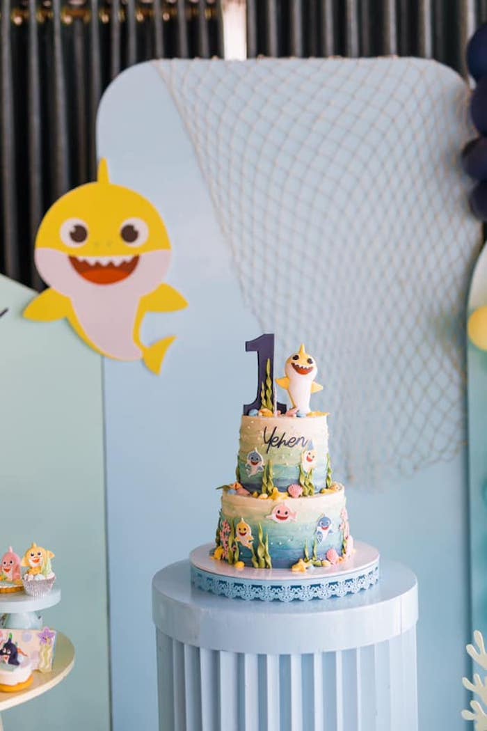 Kara's Party Ideas Baby Shark Do- Do- Do Party | Kara's Party Ideas