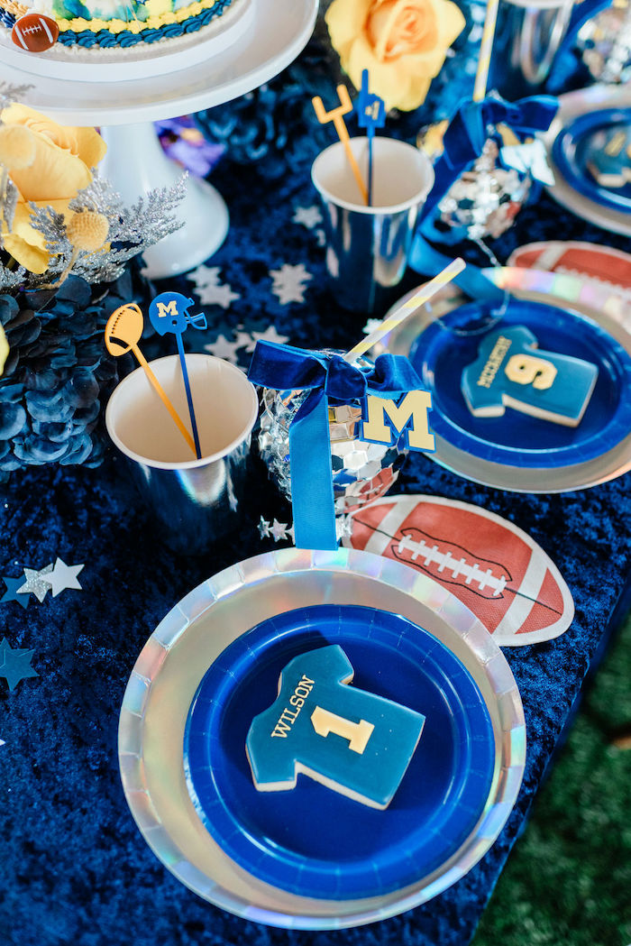 Kara's Party Ideas College Championship Football Party | Kara's Party Ideas