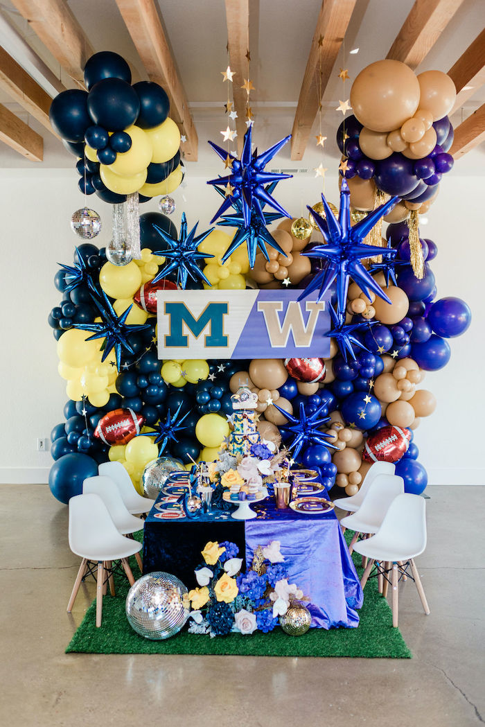 Kara's Party Ideas College Championship Football Party | Kara's Party Ideas