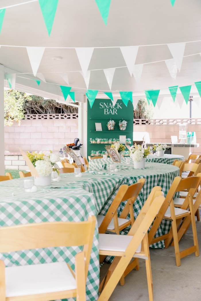 Kara's Party Ideas Golf Themed 1st Birthday | Kara's Party Ideas
