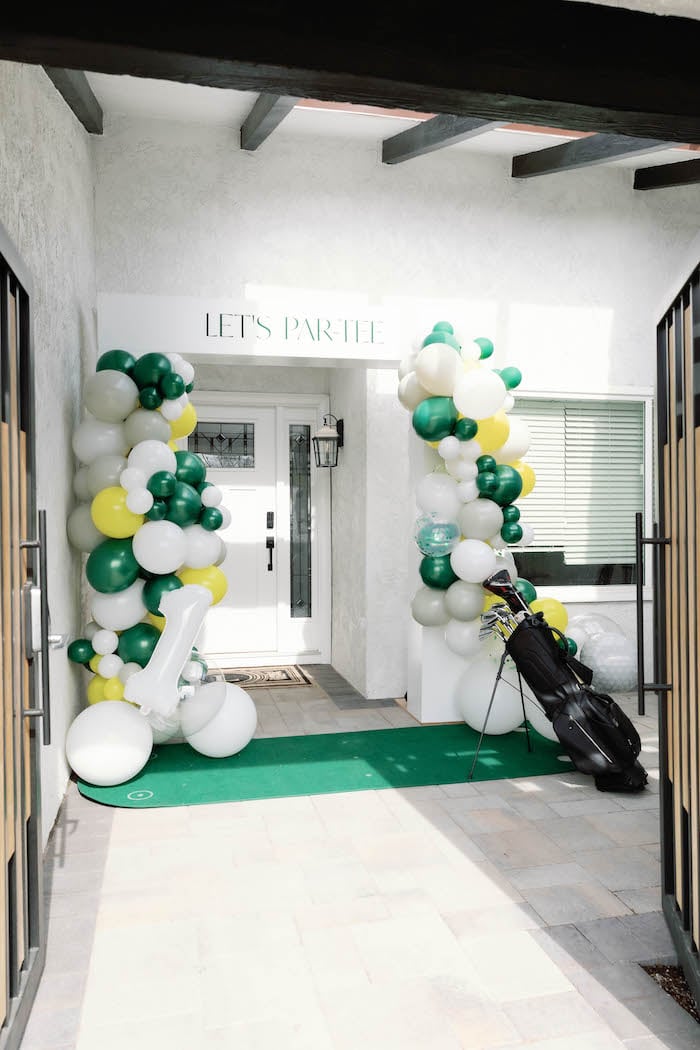 Kara's Party Ideas Golf Themed 1st Birthday | Kara's Party Ideas