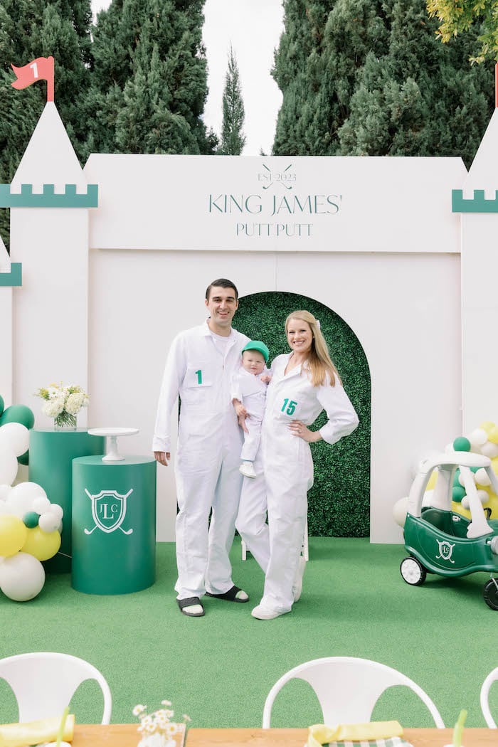 Kara's Party Ideas Golf Themed 1st Birthday | Kara's Party Ideas
