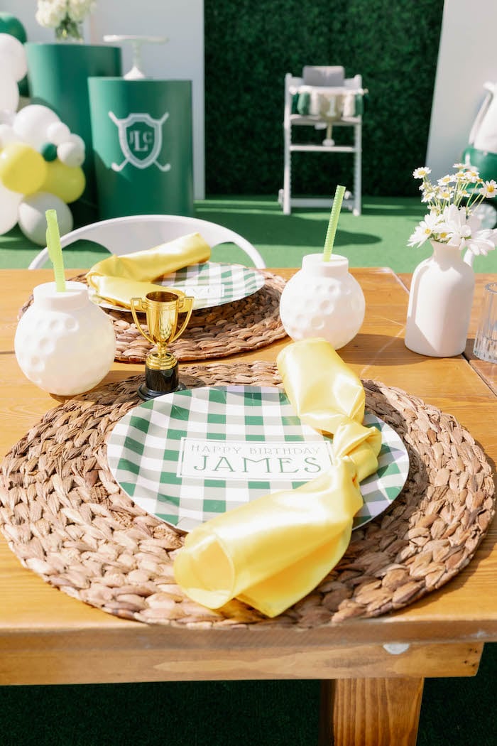 Kara's Party Ideas Golf Themed 1st Birthday | Kara's Party Ideas
