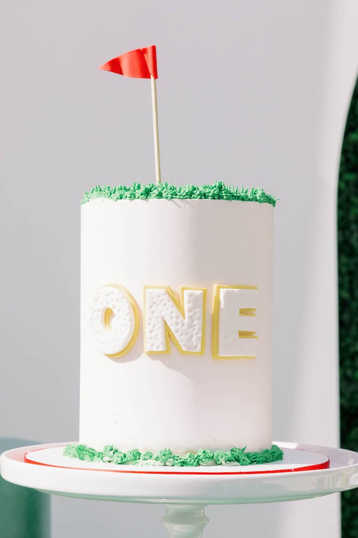 Kara's Party Ideas Golf Themed 1st Birthday | Kara's Party Ideas
