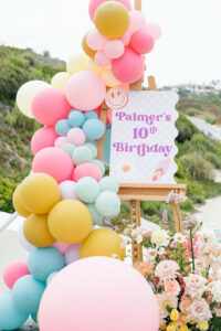 Kara's Party Ideas Groovy 10th Birthday Beach Party | Kara's Party Ideas