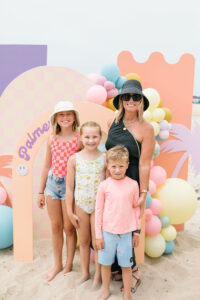 Kara's Party Ideas Groovy 10th Birthday Beach Party | Kara's Party Ideas