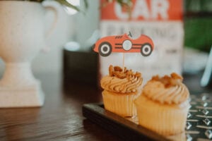 Kara's Party Ideas Race Car 1st Lap First Birthday Party | Kara's Party ...