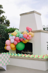 Kara's Party Ideas Groovy Pool Party | Kara's Party Ideas