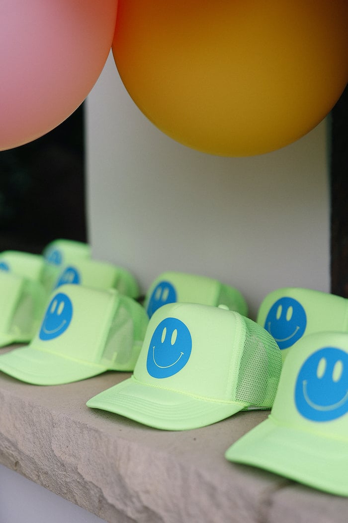 Kara's Party Ideas Groovy Pool Party | Kara's Party Ideas