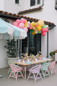 Kara's Party Ideas Groovy Pool Party | Kara's Party Ideas