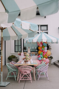 Kara's Party Ideas Groovy Pool Party | Kara's Party Ideas