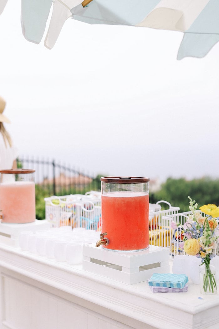 Kara's Party Ideas Groovy Pool Party | Kara's Party Ideas