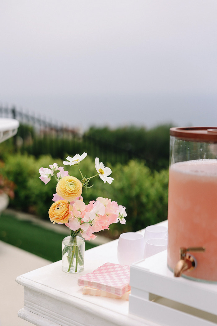 Kara's Party Ideas Groovy Pool Party | Kara's Party Ideas