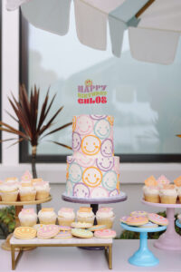 Kara's Party Ideas Groovy Pool Party | Kara's Party Ideas