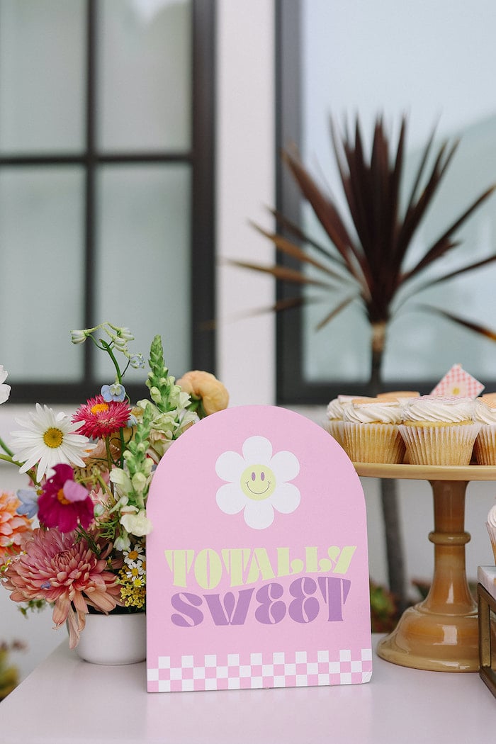 Kara's Party Ideas Groovy Pool Party | Kara's Party Ideas