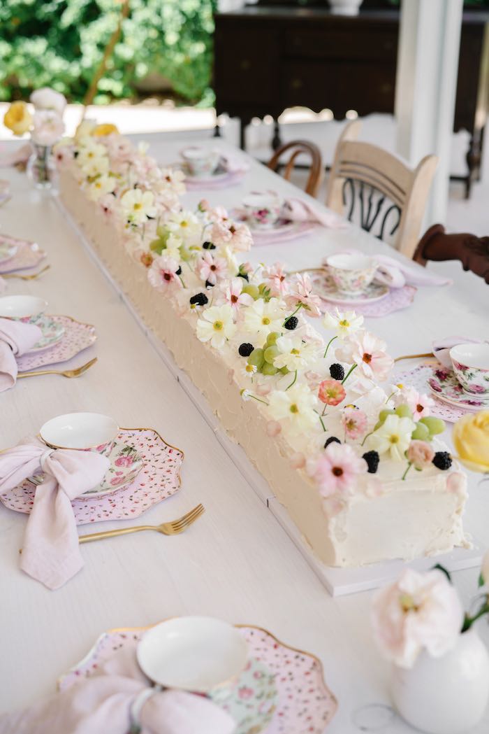 Kara's Party Ideas Tea For Three Birthday Party | Kara's Party Ideas