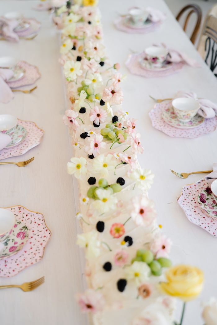Kara's Party Ideas Tea For Three Birthday Party | Kara's Party Ideas