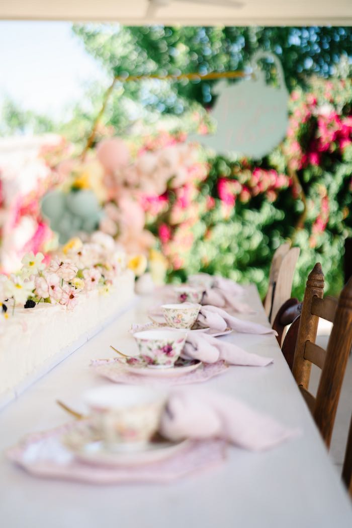 Kara's Party Ideas Tea For Three Birthday Party | Kara's Party Ideas
