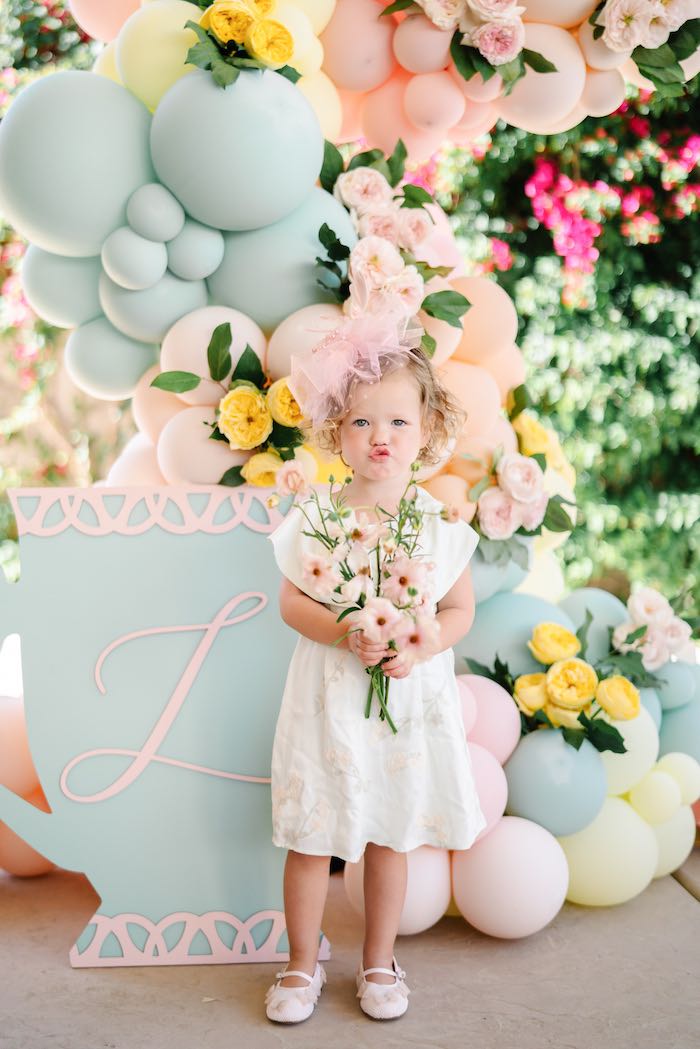 Kara's Party Ideas Tea For Three Birthday Party | Kara's Party Ideas