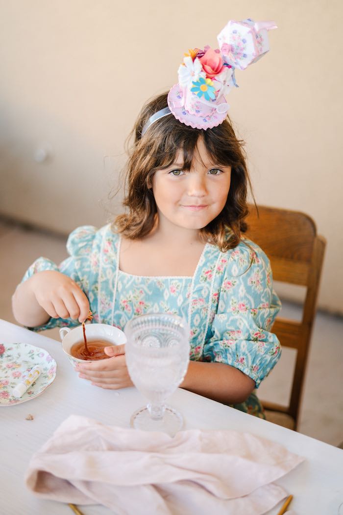 Kara's Party Ideas Tea For Three Birthday Party | Kara's Party Ideas