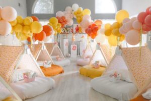 Kara's Party Ideas Groovy 8th Birthday Party | Kara's Party Ideas