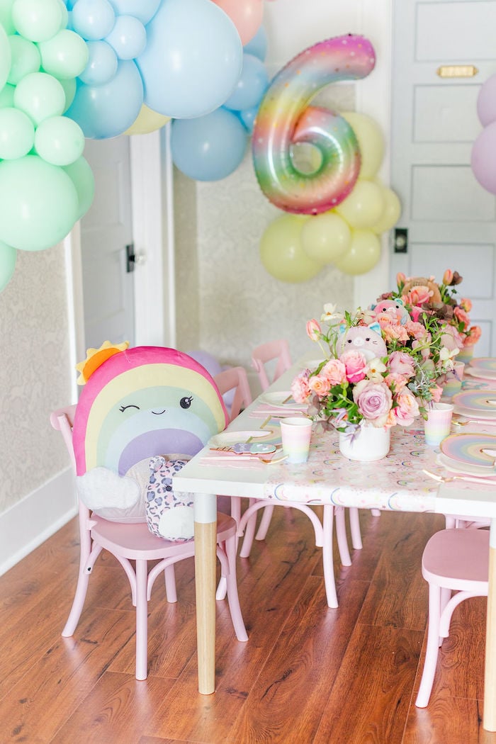 Kara's Party Ideas Squishy Rainbow Party | Kara's Party Ideas