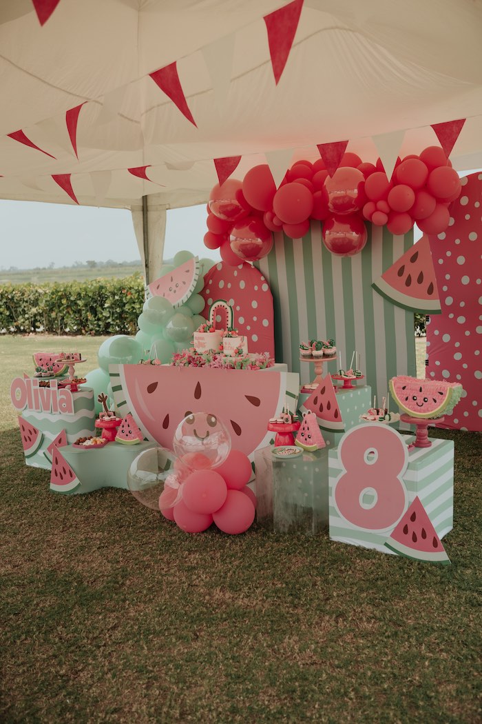 Kara's Party Ideas Watermelon Party | Kara's Party Ideas