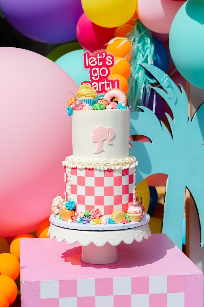 Kara's Party Ideas Barbie Pool Party