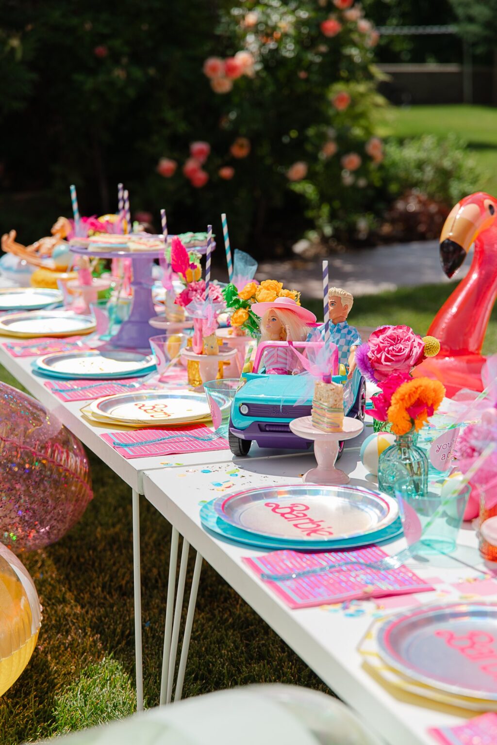 Kara's Party Ideas Barbie Pool Party