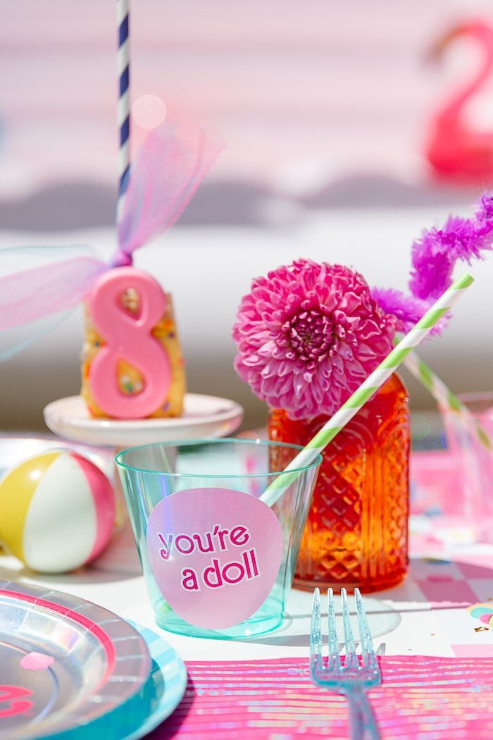 Kara's Party Ideas Barbie Pool Party