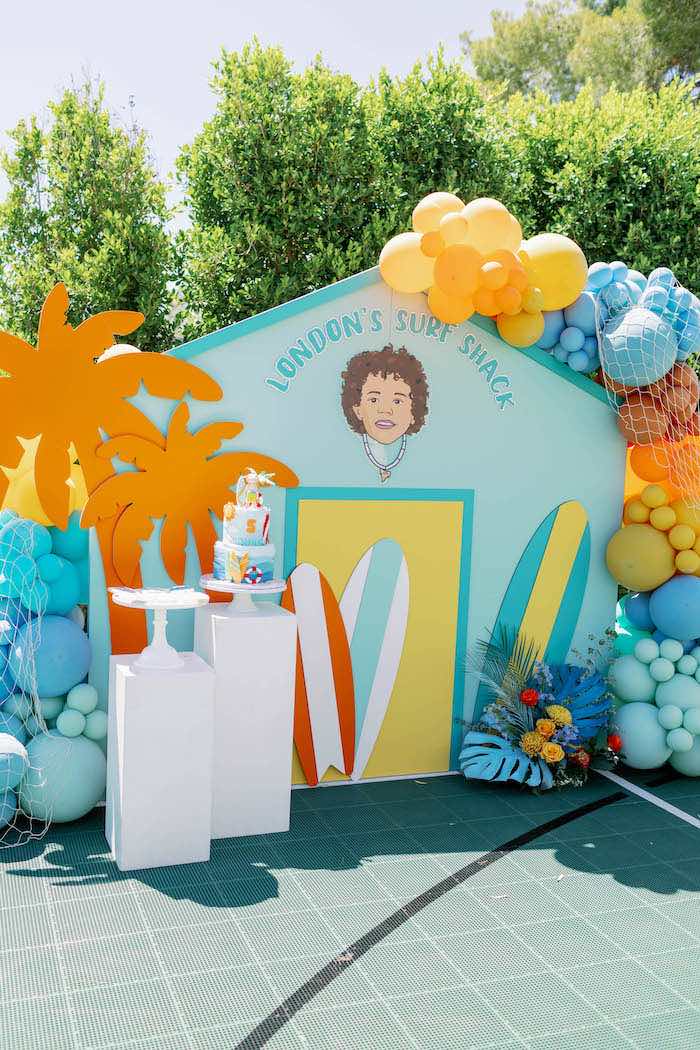 Kara's Party Ideas Surf Shack Birthday Party | Kara's Party Ideas