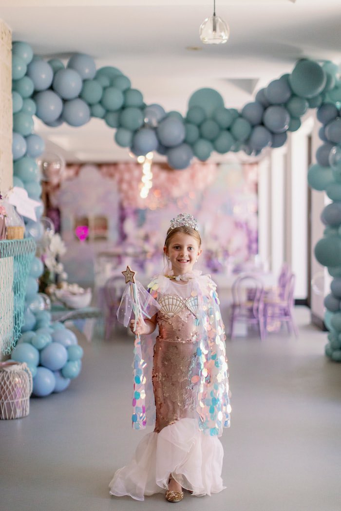 Kara's Party Ideas Mermaid "Sleep Under" the Sea Party