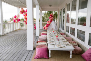 Kara's Party Ideas Seaside Cinema 17th Birthday Party | Kara's Party Ideas