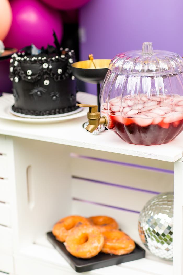 Kara's Party Ideas Spooky Skeletons Birthday Brunch Party | Kara's ...