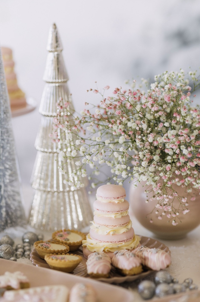 Kara's Party Ideas Pink Christmas | Kara's Party Ideas