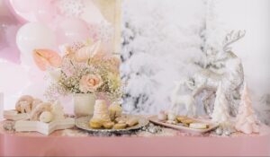 Kara's Party Ideas Pink Christmas | Kara's Party Ideas