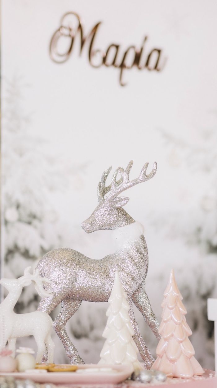 Kara's Party Ideas Pink Christmas | Kara's Party Ideas