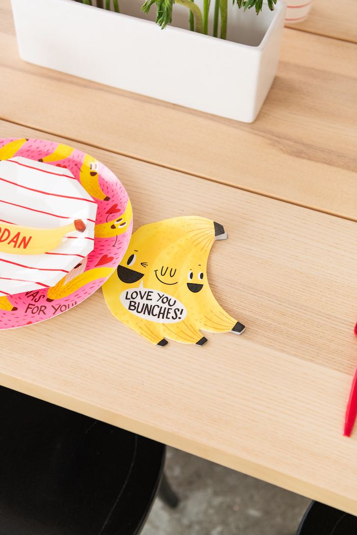 Kara's Party Ideas Bananas For You Valentine's Party | Kara's Party Ideas