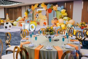 Kara's Party Ideas Born 2 Ball 2nd Birthday Party | Kara's Party Ideas